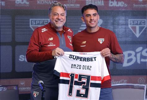 Enzo Díaz Chegou Com Moral E Já Fez Promessa No São Paulo Portal Do