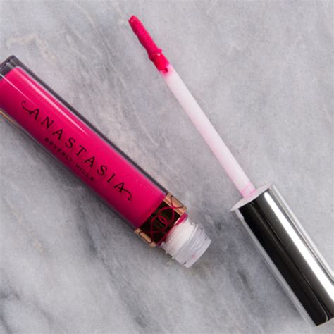 Anastasia Pink Punch Liquid Lipstick Review Swatches