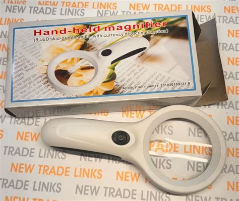 Handheld Illuminated Magnifier 4x With Uv Option At Rs 500 Choolai Chennai Id 7442362130
