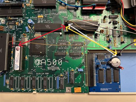 Memory Expansion 15mb2mb Optional With Rtc For Amiga 500 Retro
