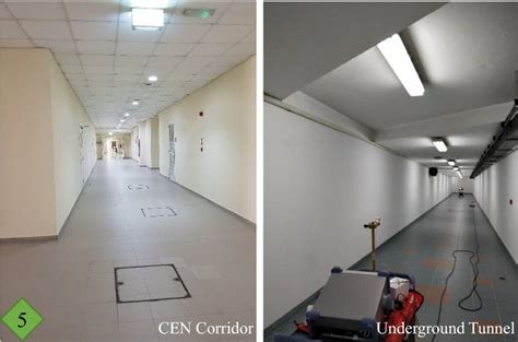 Indoor Scenario Measurements Were Conducted In Two Long Corridors A Download High