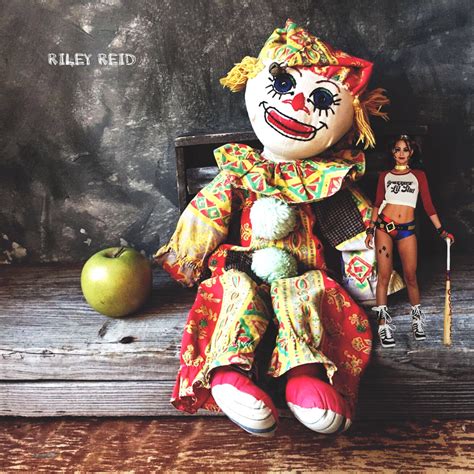 Riley Reid Shrunk Next To Clown Doll By Jamestheredranger On Deviantart
