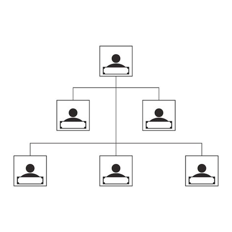 Premium Vector Organization Structure Vector Design
