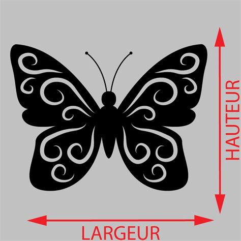 Sticker Papillon Monarque Autocollant Papillon Monarque ZoneStickers