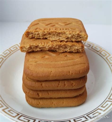 Отзыв о Печенье сахарное Любятово Вареная сгущенка Вкусное