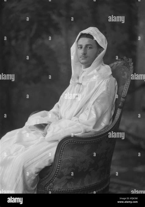 Portrait Of Mohammed V 1909 1961 Sultan Of Morocco From 1927 He