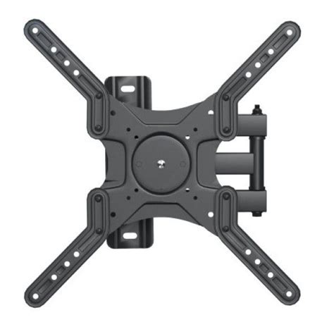 Suporte Tri Articulado De Parede Preto C Extensor Para Tvs 26 à 65