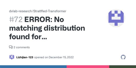 ERROR No Matching Distribution Found For Setuptools Post Issue Dvlab