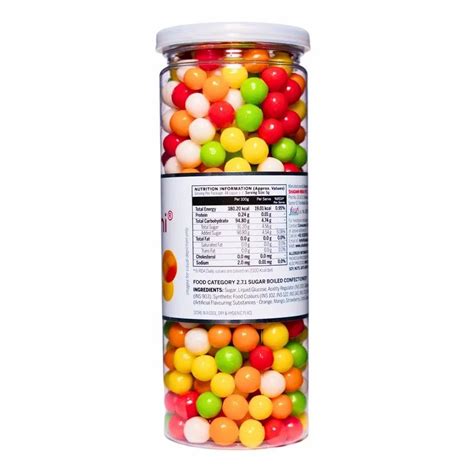 Shadani 240g Fruit Balls Flavored Candy Packaging Type Plastic Jar Toffee At ₹ 94 25 Pack In