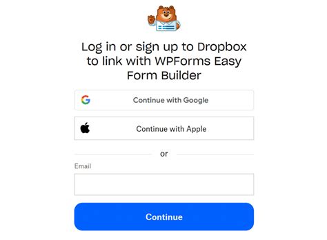 Dropbox Addon Wpforms