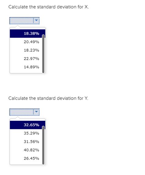 Solved Using The Following Returns Calculate The Arithmetic