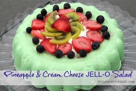 Pineapple Cream Cheese Jello Mold