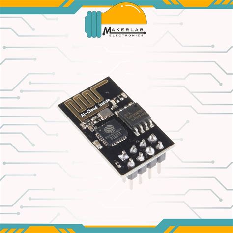 Esp8266 Esp 01s Wifi Module Makerlab Electronics
