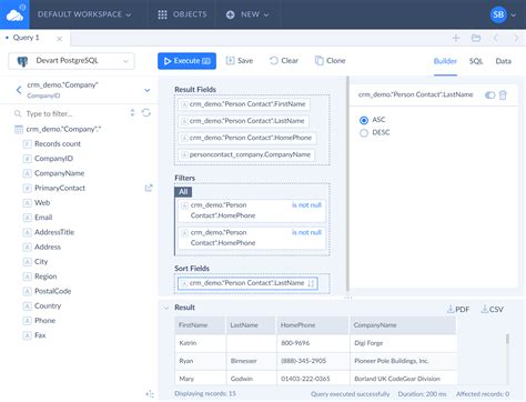 Online Postgresql Query Builder Sql Editor