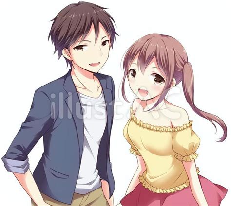 男女イラスト No 888609／無料イラストなら「イラストac」