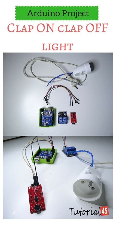Clap On Clap Off Light Electronics Projects Diy Diy Gadgets
