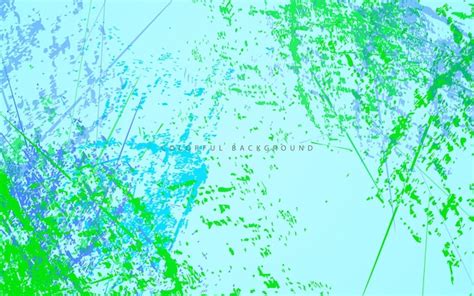 Resumen Grunge Textura Verde Y Azul De Fondo Vector Premium