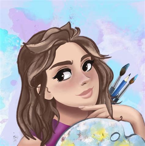 Draw Cute Cartoon Portrait For Profile Picture Icon Or Logo By Tanyaart Fiverr