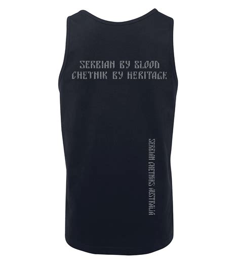Chetnik Action Singlet Serbian Chetniks Australia