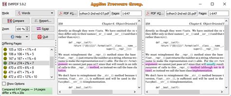 V X Diffpdf Compare Pdf Files Quickly And Easily Appnee