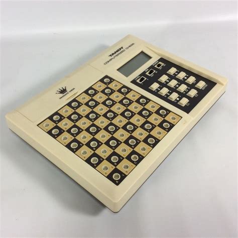 Radio Shack Tandy Computerized Lcd Graduate Chess Game 60 2168 Travel