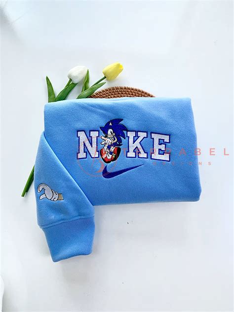 Sonadow The Hedgehog Embroidered Sweatshirt Terrabell Designs