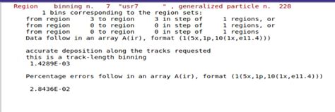 Normalization Of Usrbin Dose Results Scoring Fluka User Forum