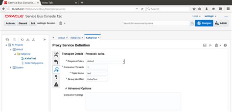Oracle Service Bus A Quickstart For The Kafka Transport