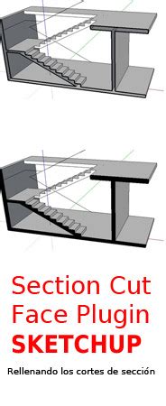 Cómo rellenar los cortes de sección en SketchUp SEED studio