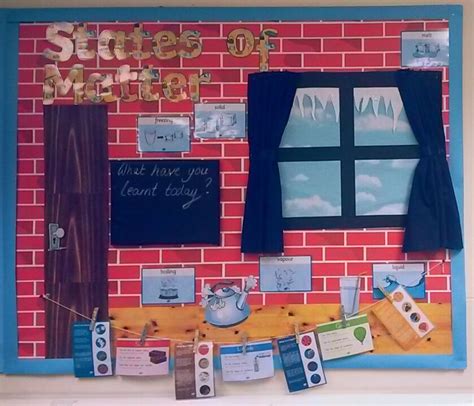Ks2 Science Display For States Of Matter Scene Includes Water In All