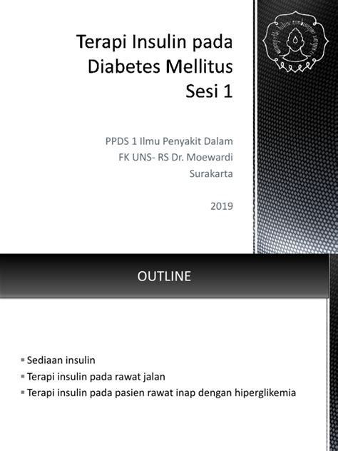 Terapi Insulin Pada Diabetes Mellitus Pdf