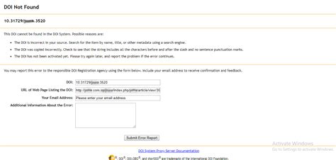Doi Link Not Working Software Support Pkp Community Forum