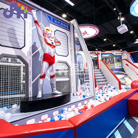 Ultraman Theme Park Ip Customization Design Soft Play Equipment