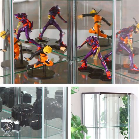 【楽天市場】【最大全額タダ！75限定で当選確率2分の1】コレクションラック 飾り棚 コーナー 背面ミラー コレクションボード ショーケース