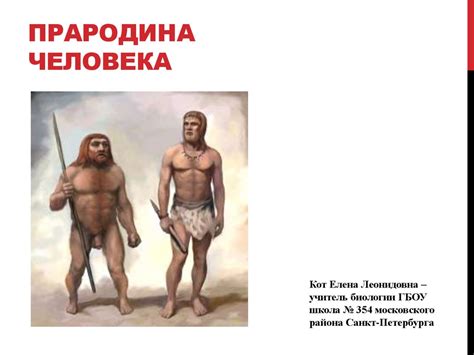 Прародина человека - презентация онлайн