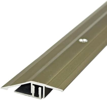 2M Ramp Edge Carpet 45x16mm Aluminium Door Trim Wooden Laminate Floors
