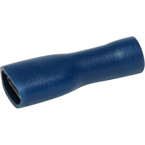 ASAP Electrical Blue Fully Insulated Female Spade Terminal 6 3mm X