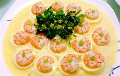 虾仁豆腐蒸蛋图册360百科