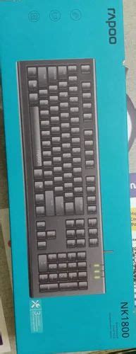 Rapoo Nk1800 Wired Keyboard For Used In Office Desktop At ₹ 400 Piece
