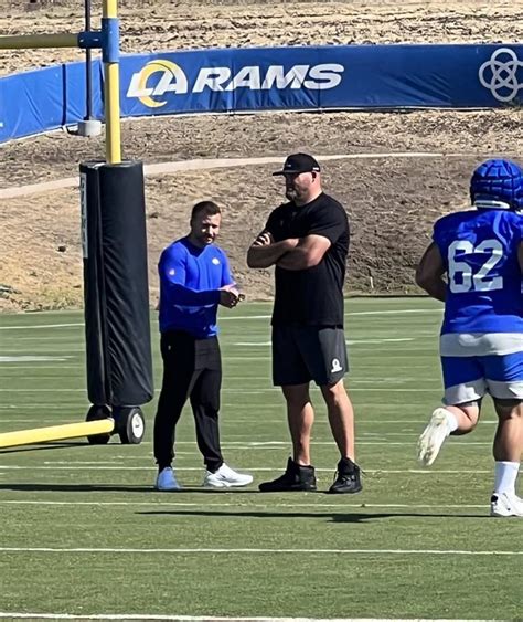 The Size Difference Between Sean And Whitworth R LosAngelesRams