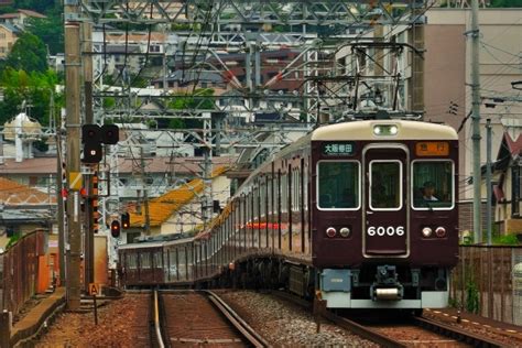 阪急電鉄 阪急6000系電車 6006 雲雀丘花屋敷駅 鉄道フォト・写真 By 丹波篠山さん レイルラボraillab