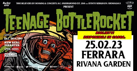 Teenage Bottlerocket More Guests Live In Ferrara Punkadeka