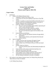 Chapter 14 Lecture Notes Lecture Notes And Outline Chapter 14
