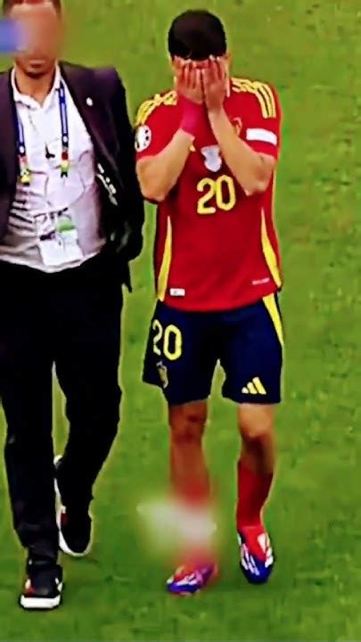 اصابه بيدري 😨💔 Euro2024 يورو2024 يورو Youtube