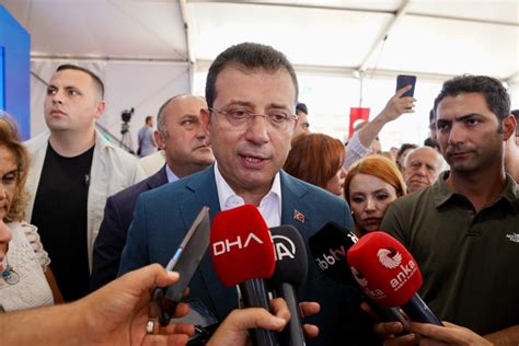 Ekrem İmamoğlu ndan deprem açıklaması Bu hızla İstanbul u 70 80 yılda