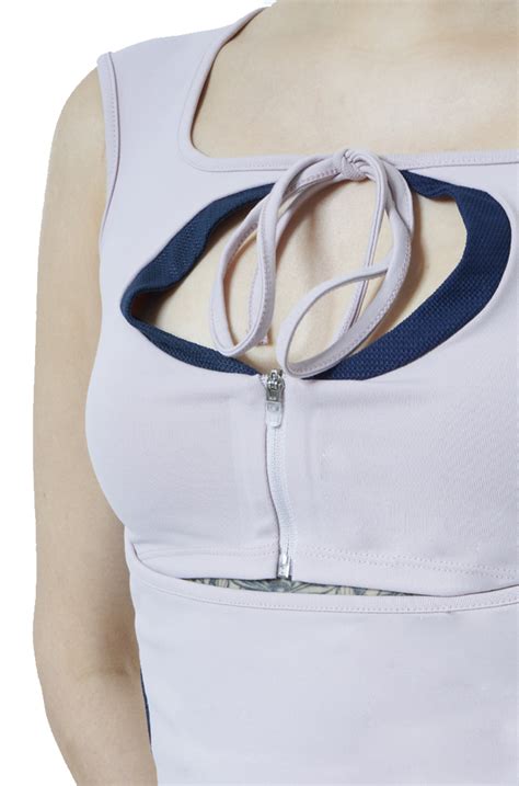 Hyein Seo Halter Racer Top Ash Pink Larmoire