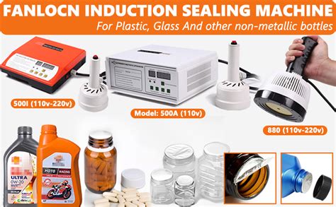 Fanlocn Induction Heat Sealing Machine Manual Electromagnetic Induction Sealer For
