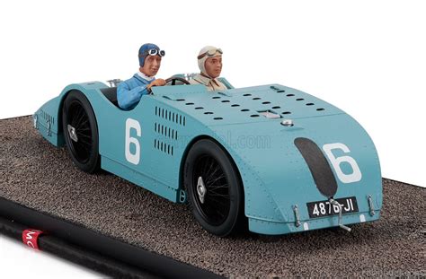 LE MANS MINIATURES 118006 6M Scale 1 18 BUGATTI F1 TYPE 32 N 6 3rd A C F GP 1923 WITH PILOT