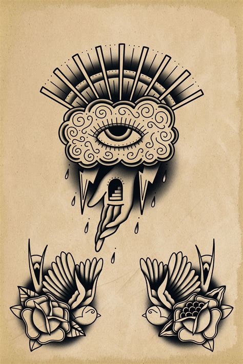 Traditional Tattoo Flash Designs By Ivebeencalledmax On Deviantart