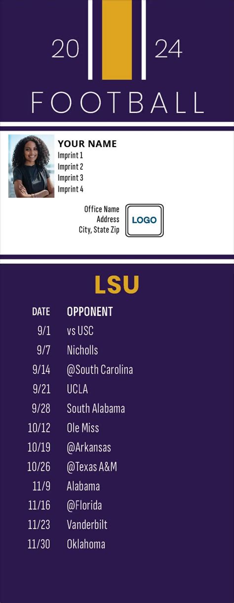2025 25 Lsu Football Schedule Brinna Feodora